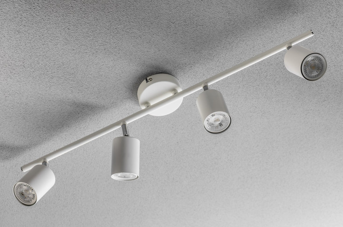 CGC JACK White Four Head GU10 Ceiling Spot Bar Light – CGC Interiors